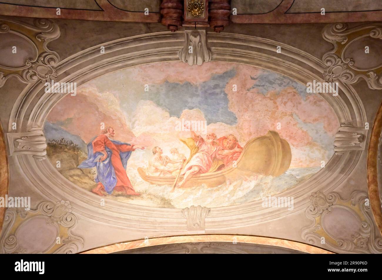 Fresques de l'église st peters Banque de photographies et d’images à ...