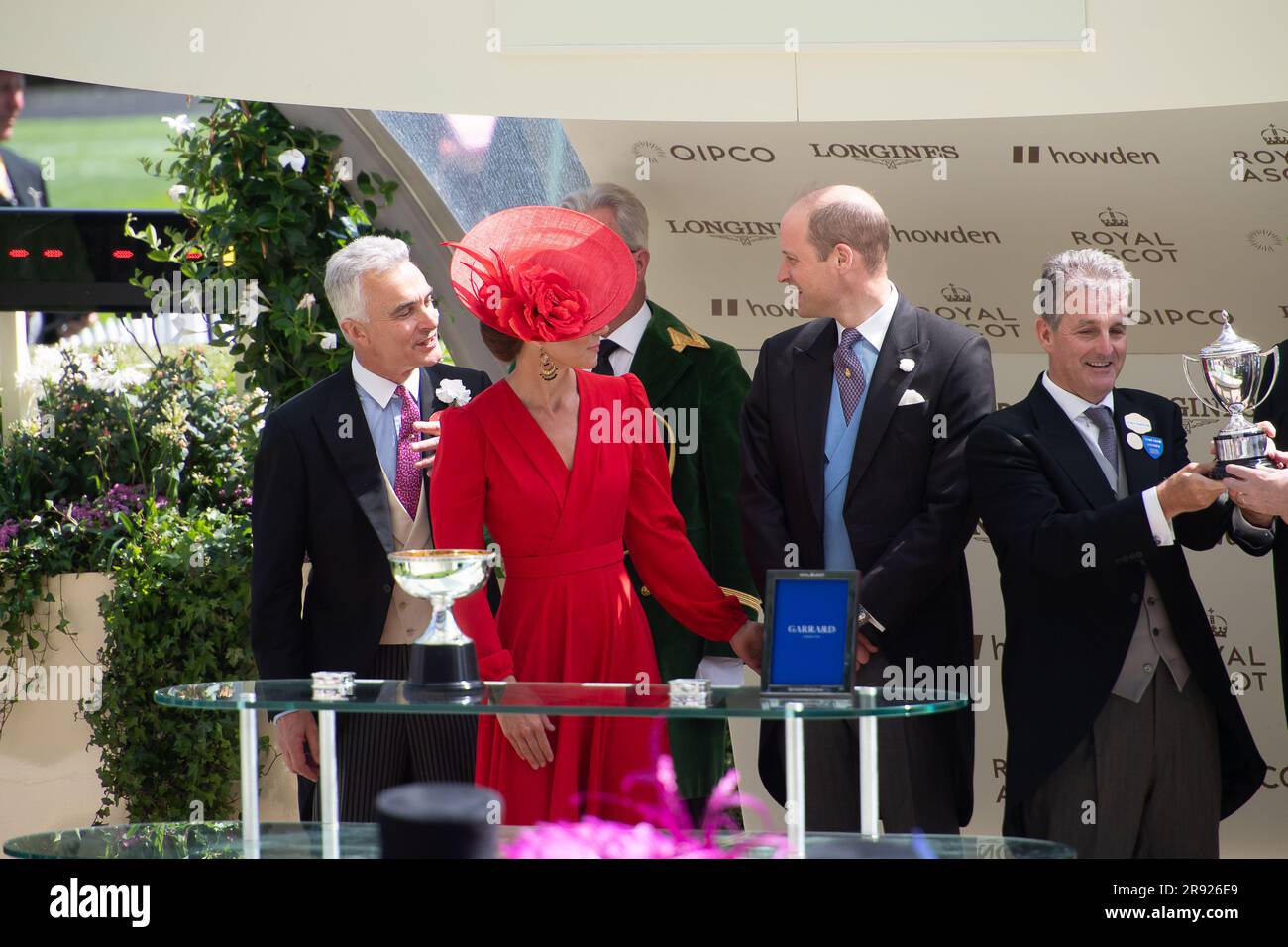 Ascot, Berkshire, Royaume-Uni. 23rd juin 2023. Catherine, la princesse ...