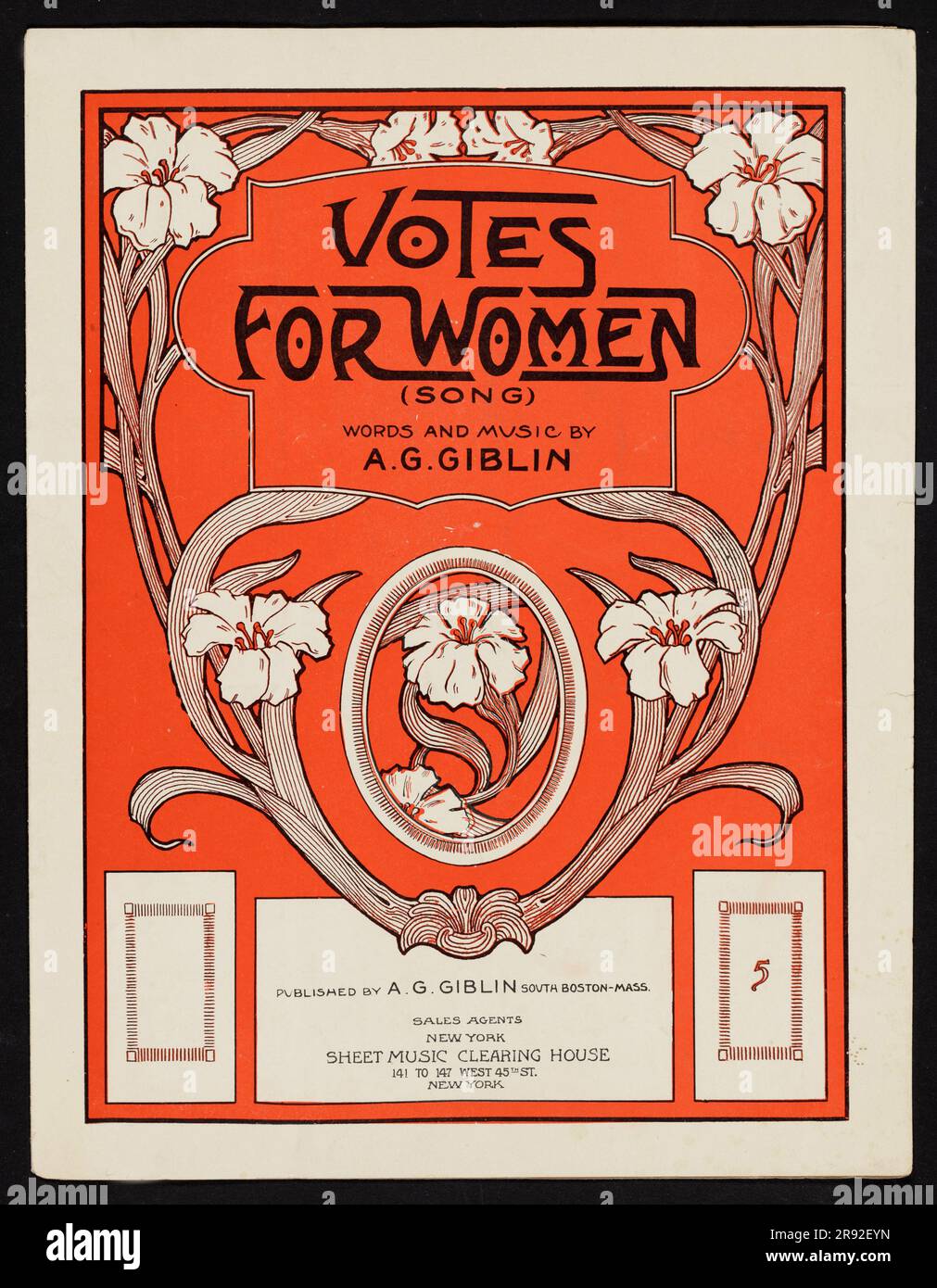 Chanson pour le suffrage des femmes Banque de photographies et d’images ...