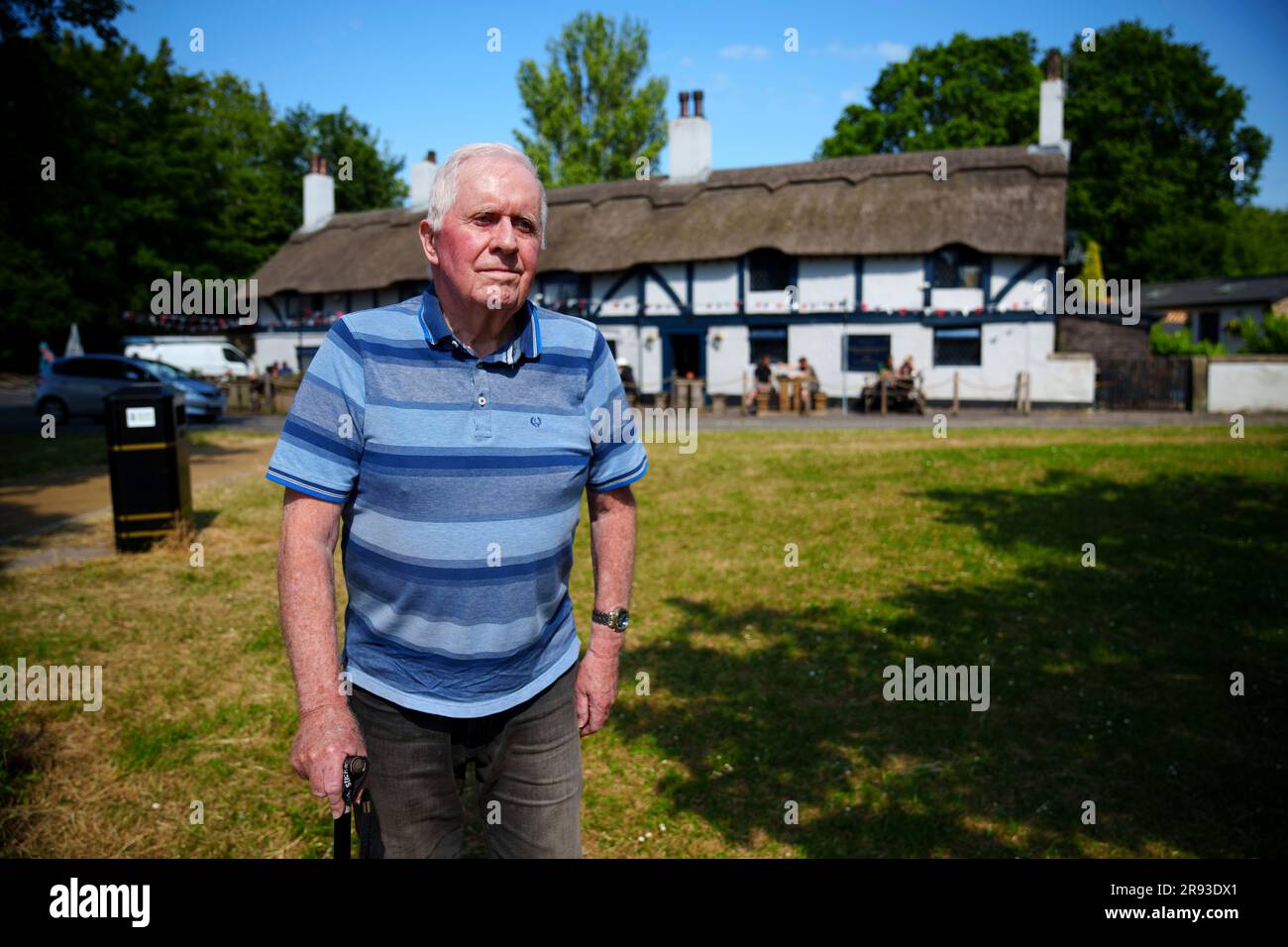 Author Derek Rogerson who wrote "The Battle of Bamber Bridge: The True ...