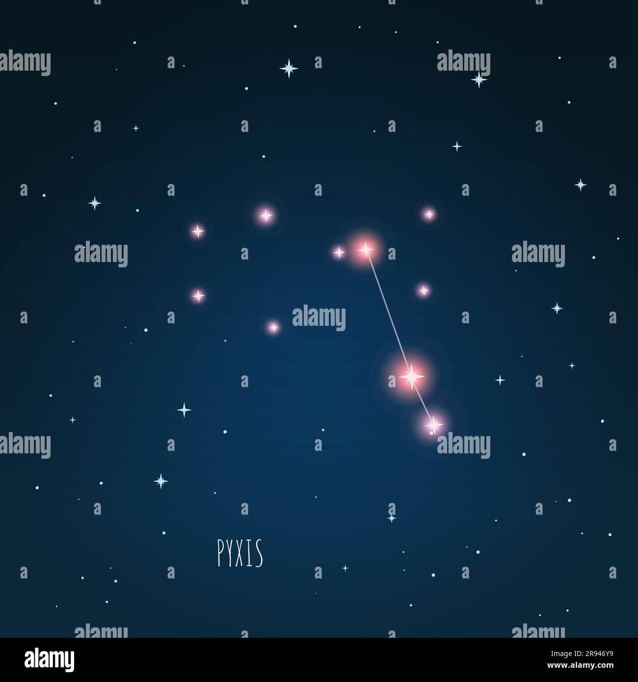 Constellation de pyxis Banque de photographies et d’images à haute ...