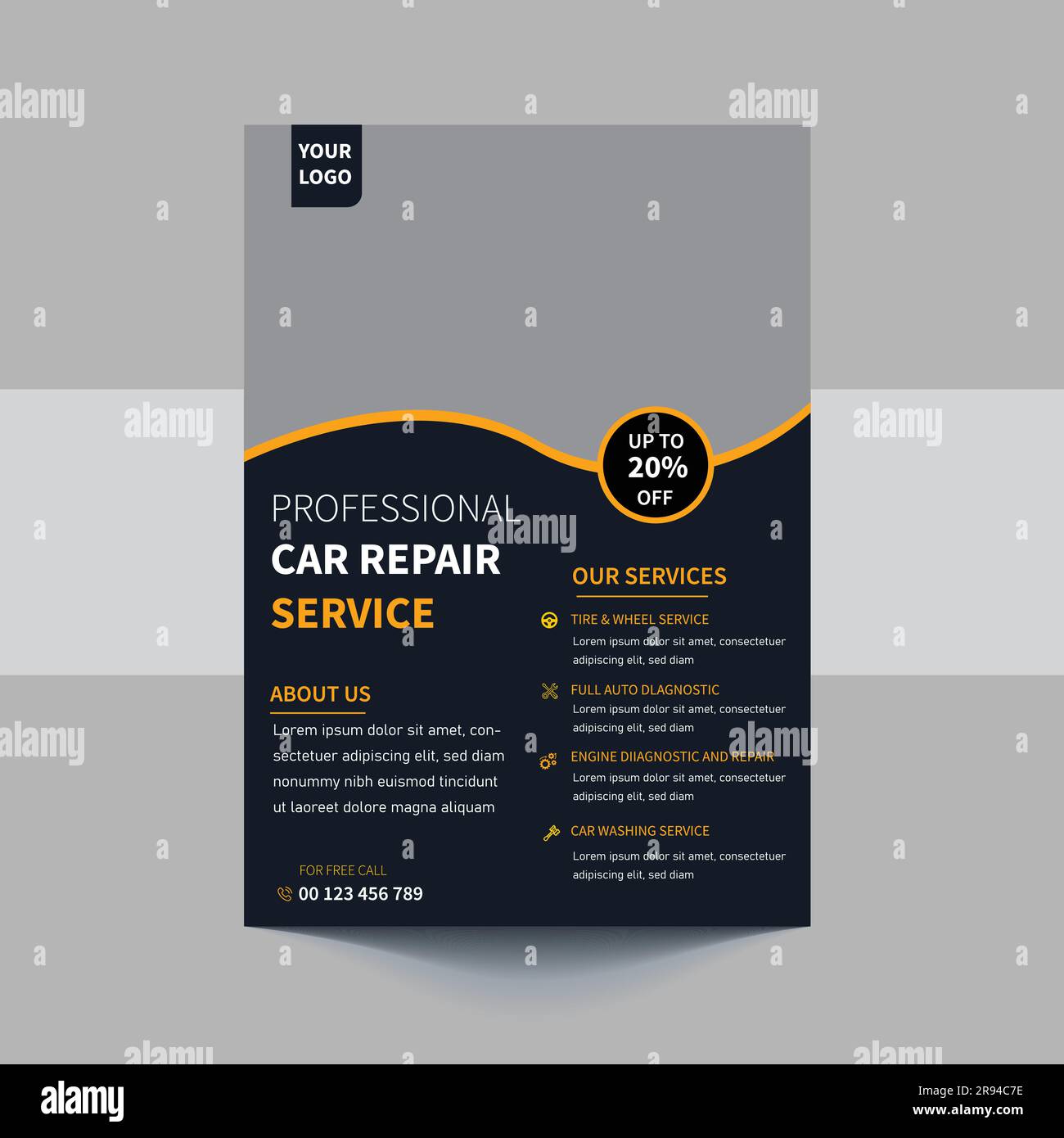 Modèles de mise en page des services de réparation automatique ...