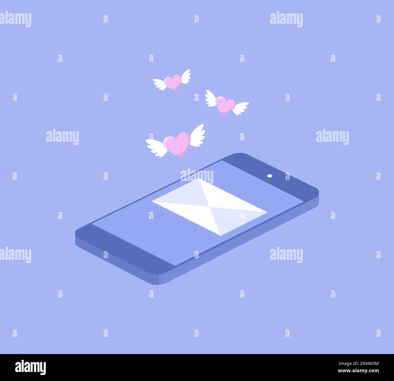 Lettre de mensonge Banque d'images vectorielles - Alamy