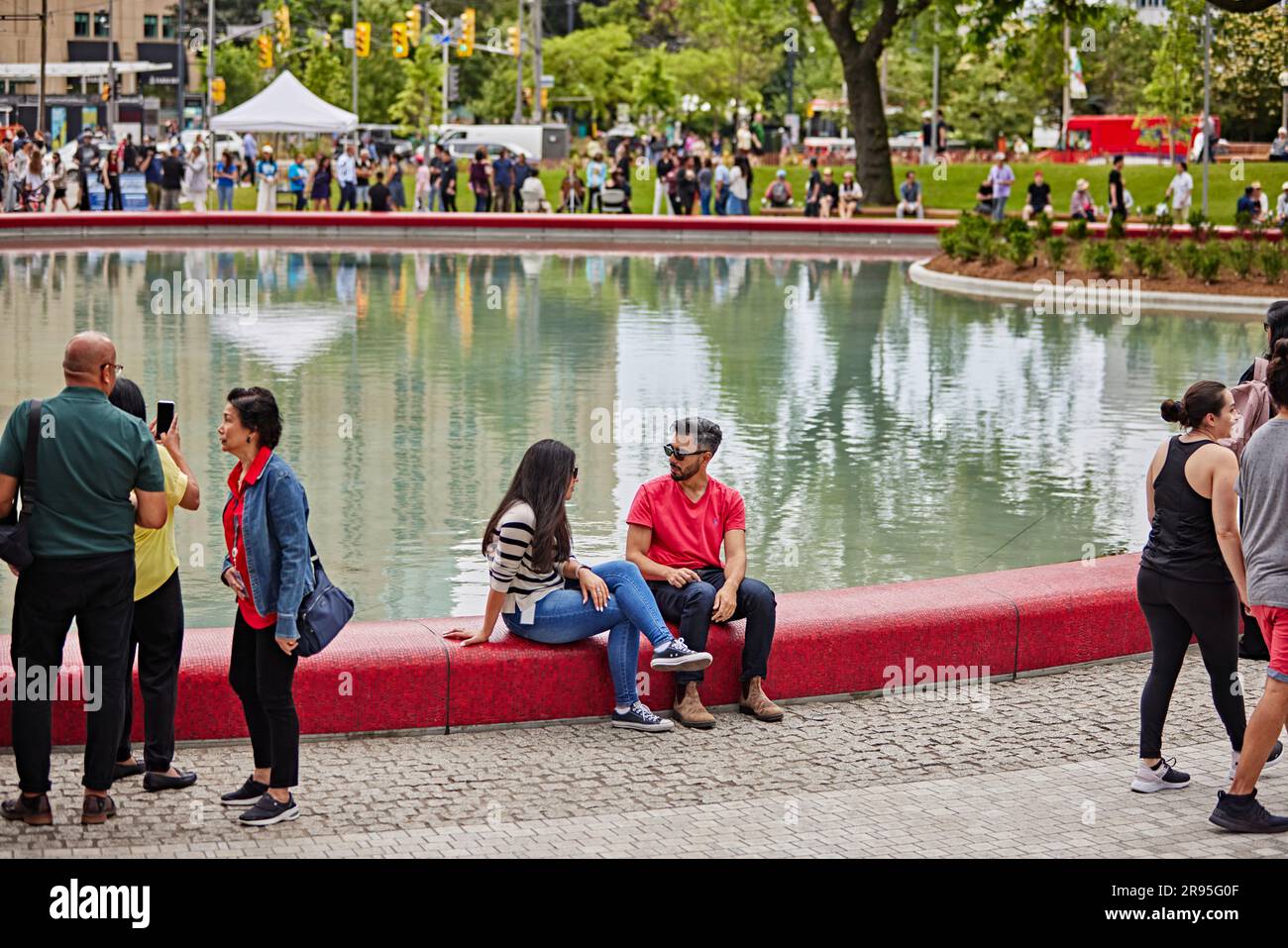 Coeur du centre ville de toronto Banque de photographies et d’images à ...