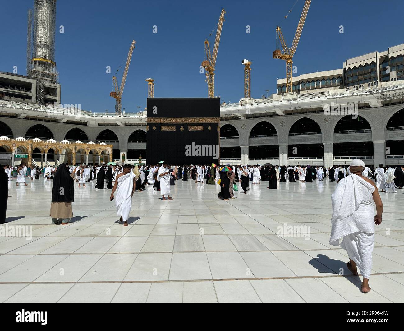 La Mecque Arabie saoudite - 17 2023 mars : Al Kaaba dans la mosquée Al ...