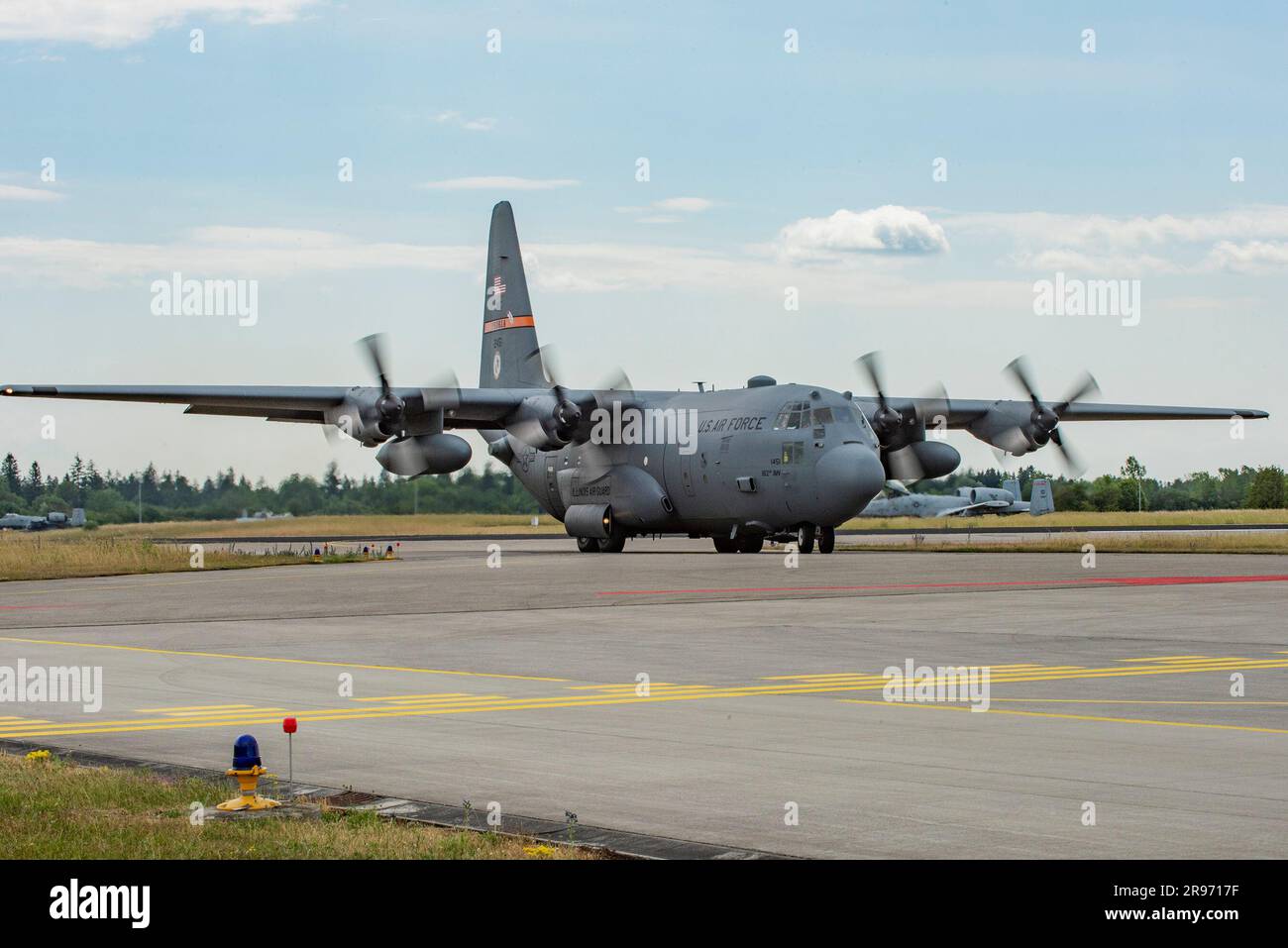 A ÉTATS-UNIS Un avion Hercules C-130 de la Force aérienne affecté à la ...