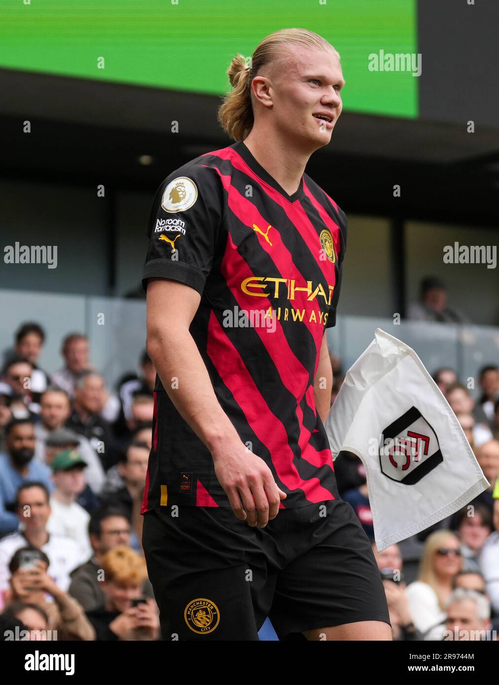 Erling Braut Haaland de Man City lors du match de la Premier League ...