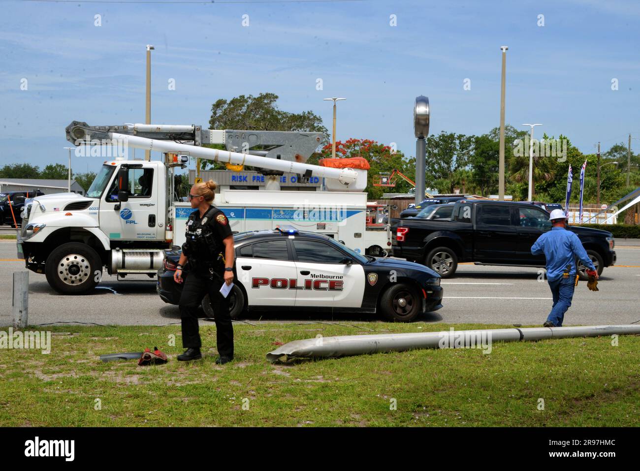 Fpl mpd mfd toyota rage road rage melbourne florida linem Banque de ...