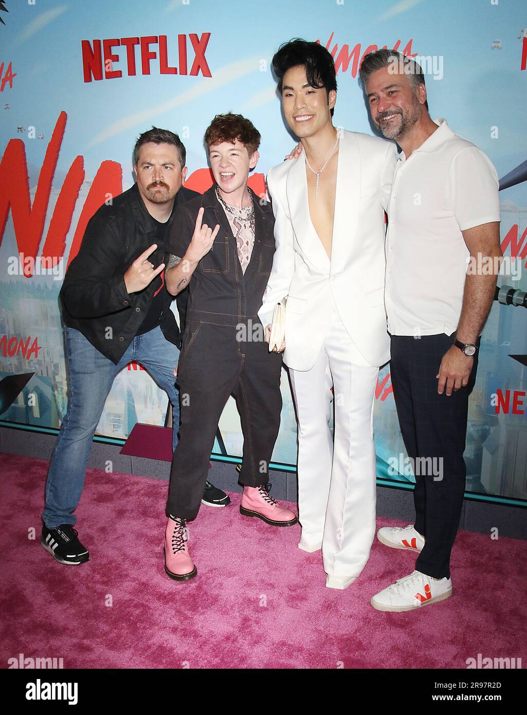 24 juin 2023 Nick Bruno, ND Stevenson, Eugene Lee Yang et Troy Quane ...