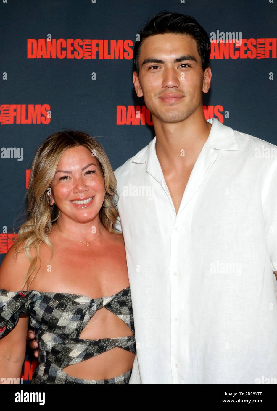 Hollywood, env. 24th juin 2023. Andrea Wicklund, Laird Akeo à la première projection mondiale de ...