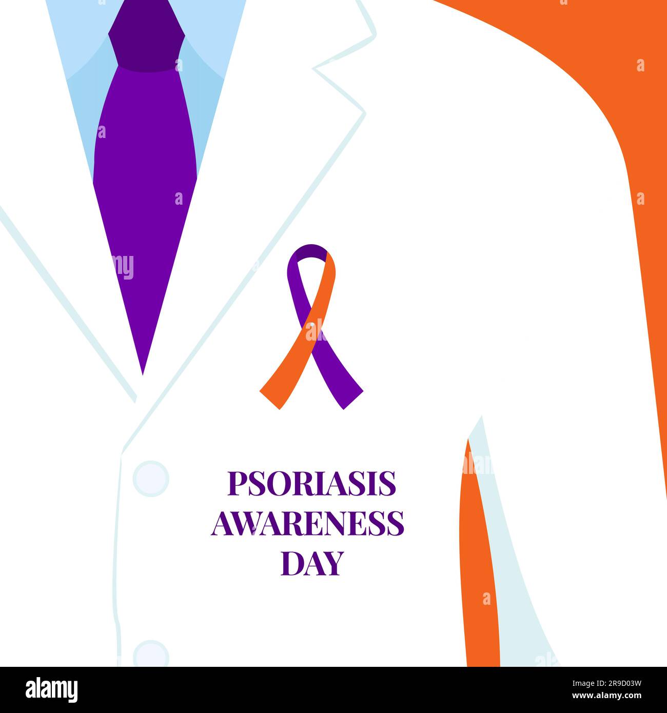 Psoriasis en plaques Banque d'images vectorielles - Alamy