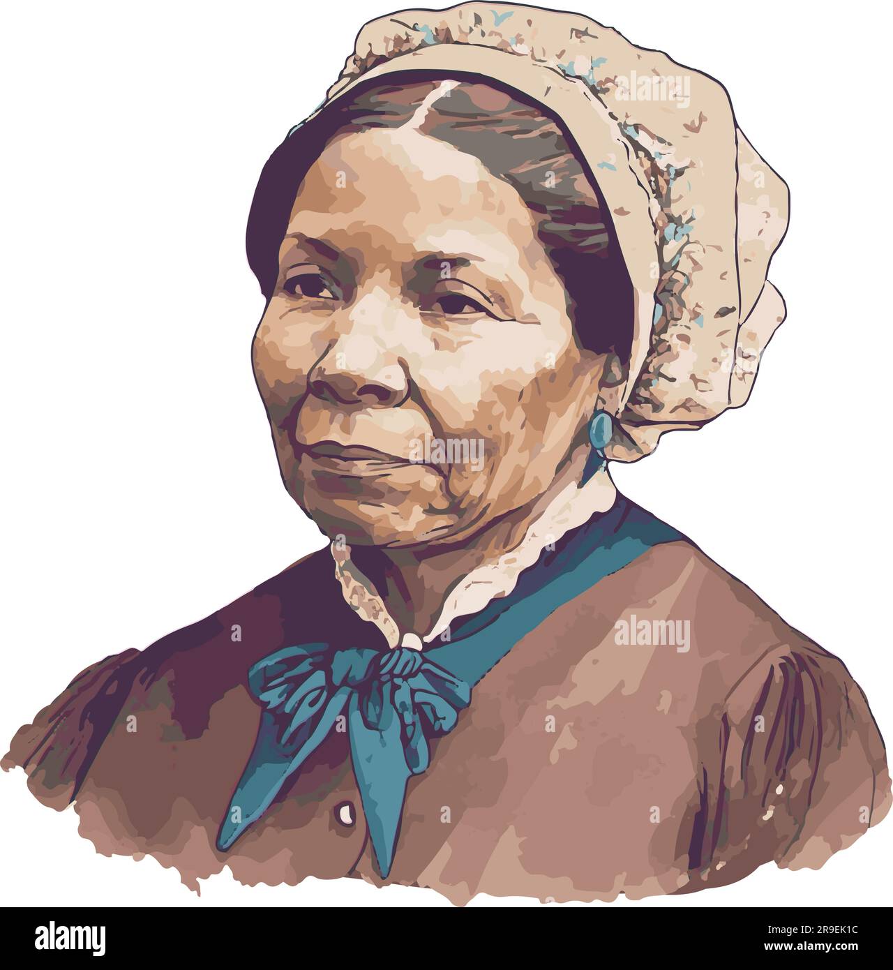Mary seacole guerre de crimée Banque d'images vectorielles - Alamy