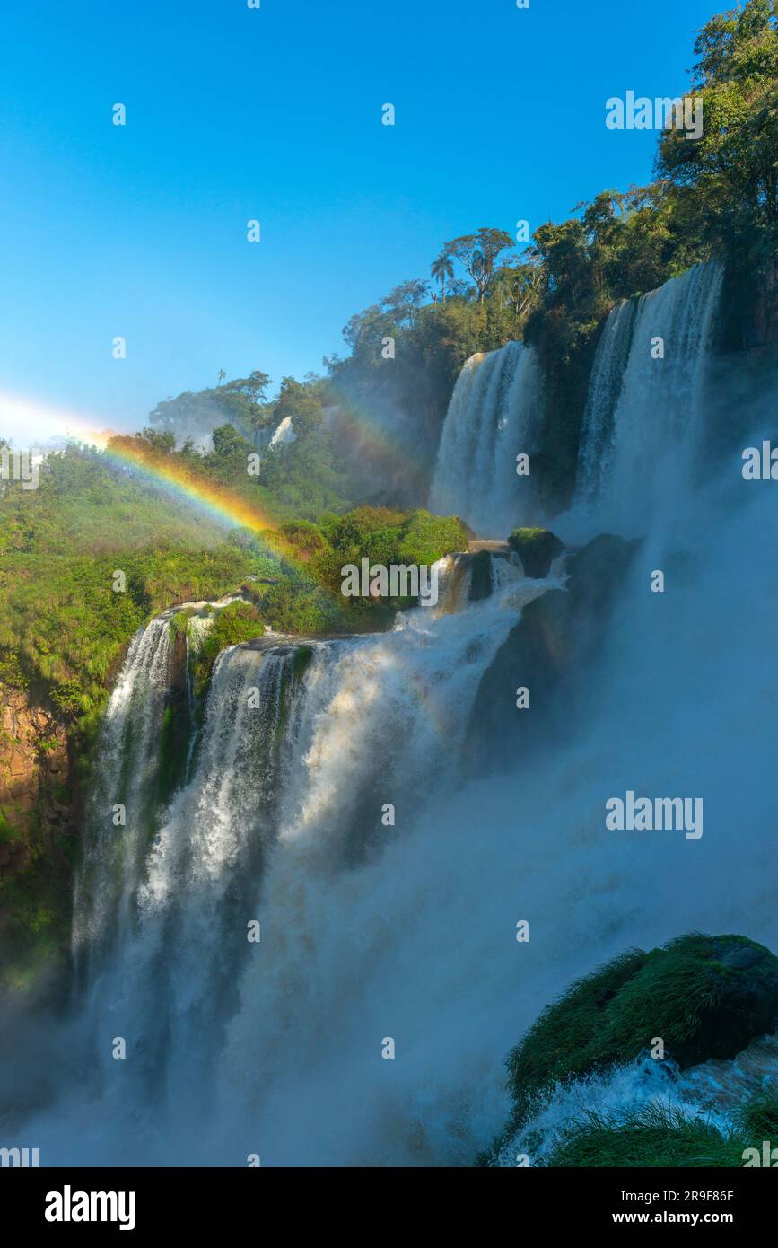 Circuit inférieur, Cataratas del Iguazú, chutes d'eau d'Iguazu, parc ...