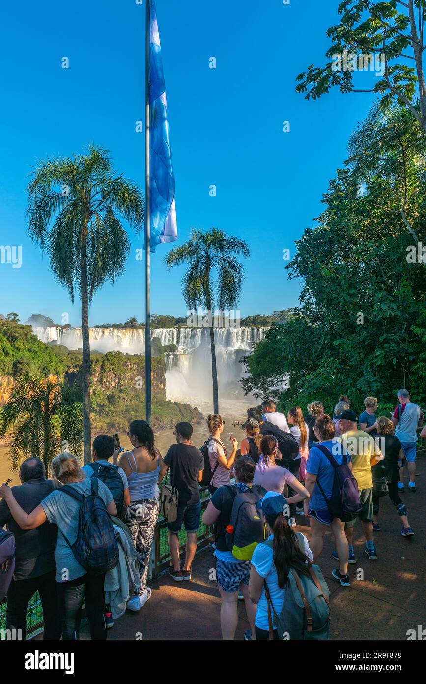 Unterer Rundweg, circuit inférieur, Cataratas del Iguazú, Iguazu ...