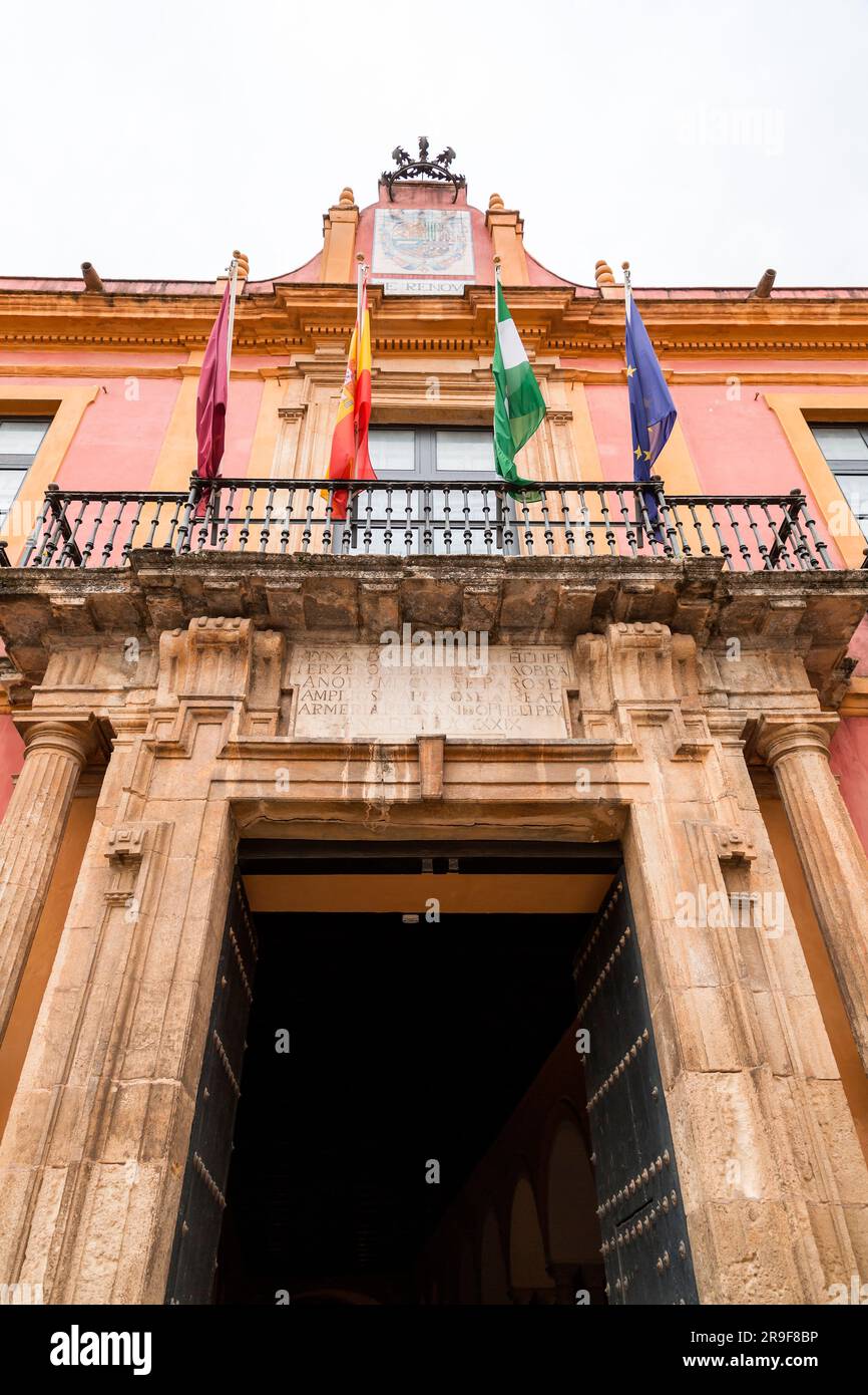 Séville, Espagne-24 FÉVRIER 2022 : les Alcazars royaux de Séville ...