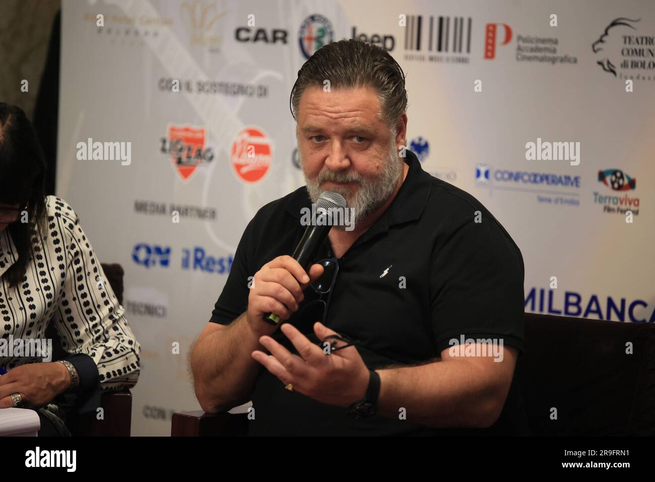 Bologne, Italie. 26th juin 2023. Russell Crowe, acteur néo-zélandais ...