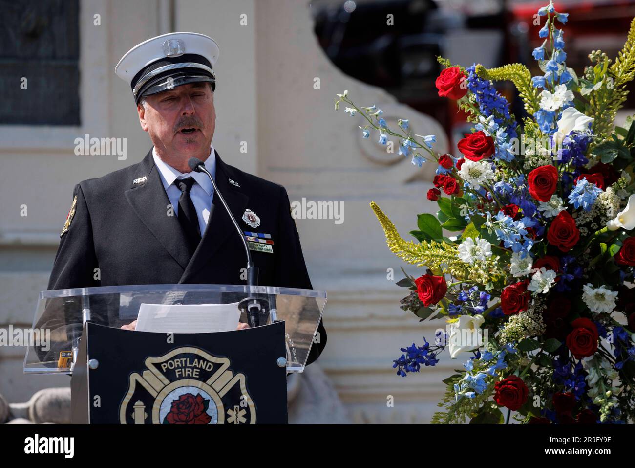 Caserne des pompiers de portland Banque de photographies et d’images à ...