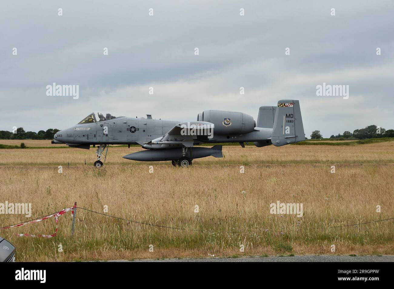 A ÉTATS-UNIS L'avion Thunderbolt II de la Force aérienne A-10 affecté à ...