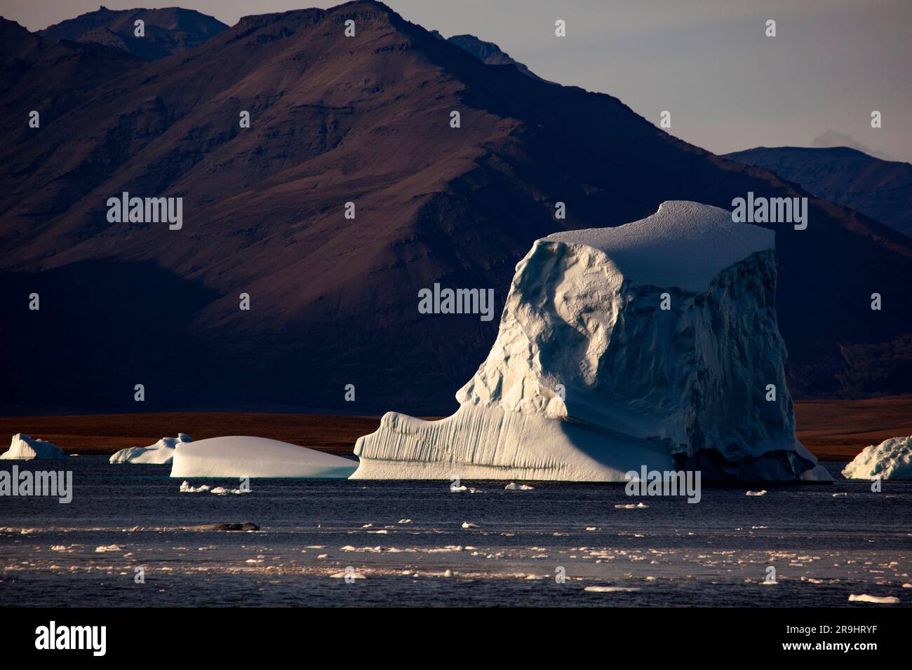Iceberg près de Nugatsiaq, baie de Baffin, Groenland, 2009. Selon une étude publiée en 2023, la ...