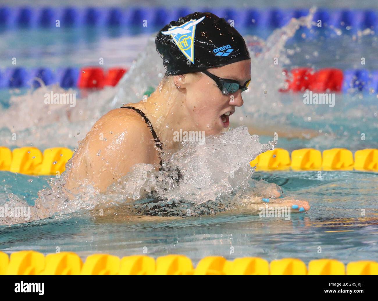 Florine Gaspard, femmes chauffent 100 M au cours des Championnats de ...
