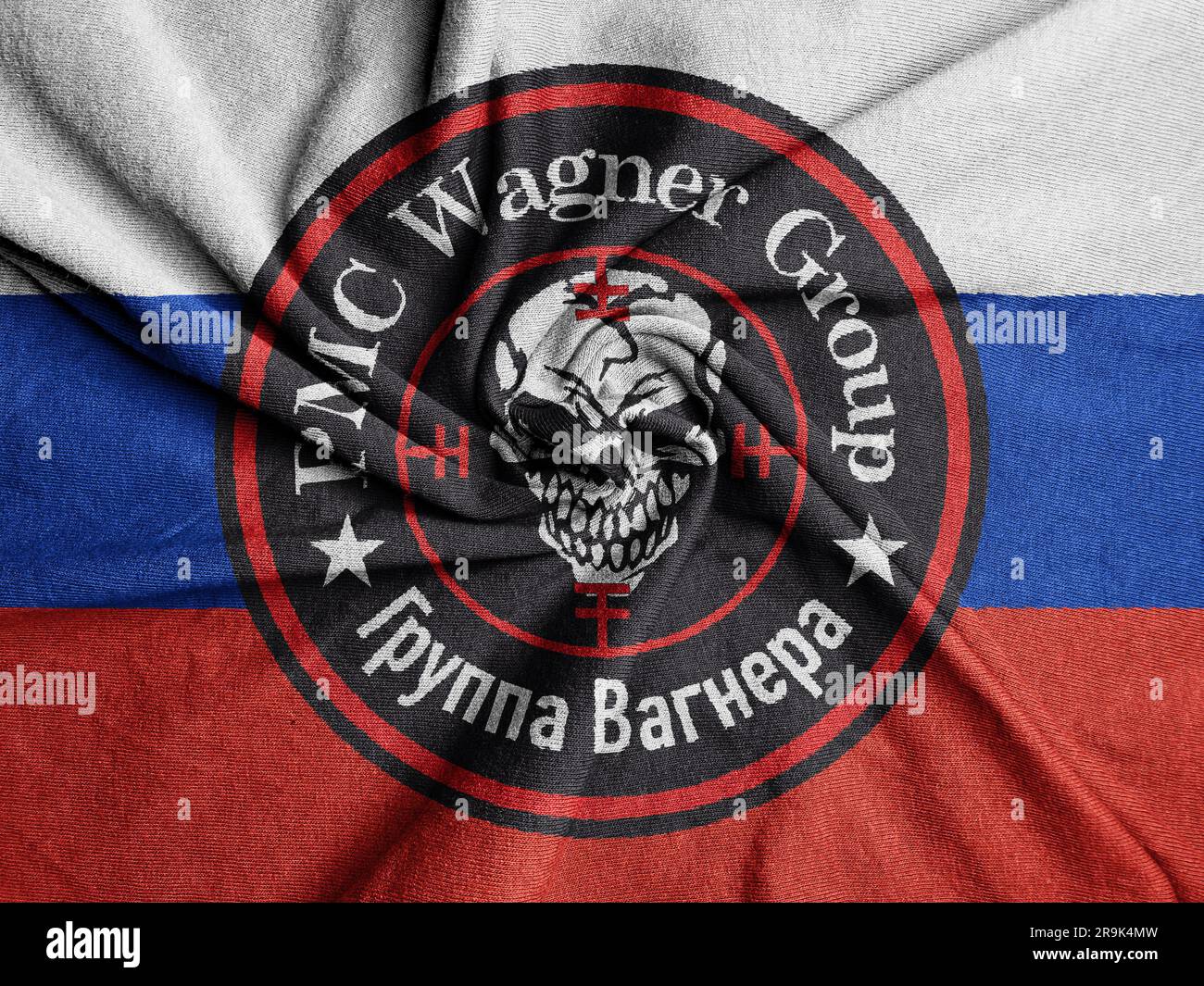 Groupe de drapeaux Wagner, compagnie militaire privée de drapeau Wagner ...