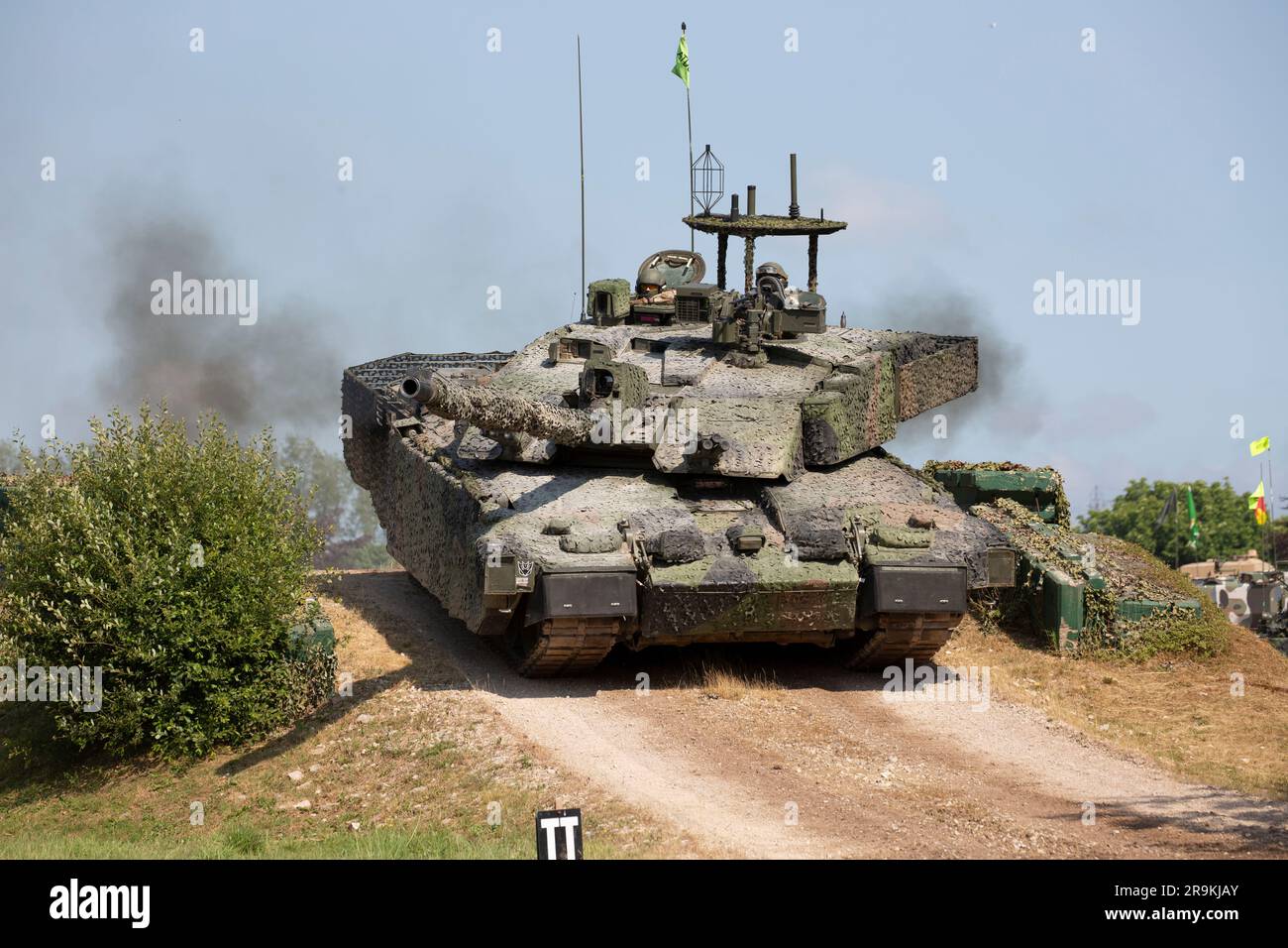 Challenger 2 tes 'Megatron', le véhicule de référence standard d'entrée ...