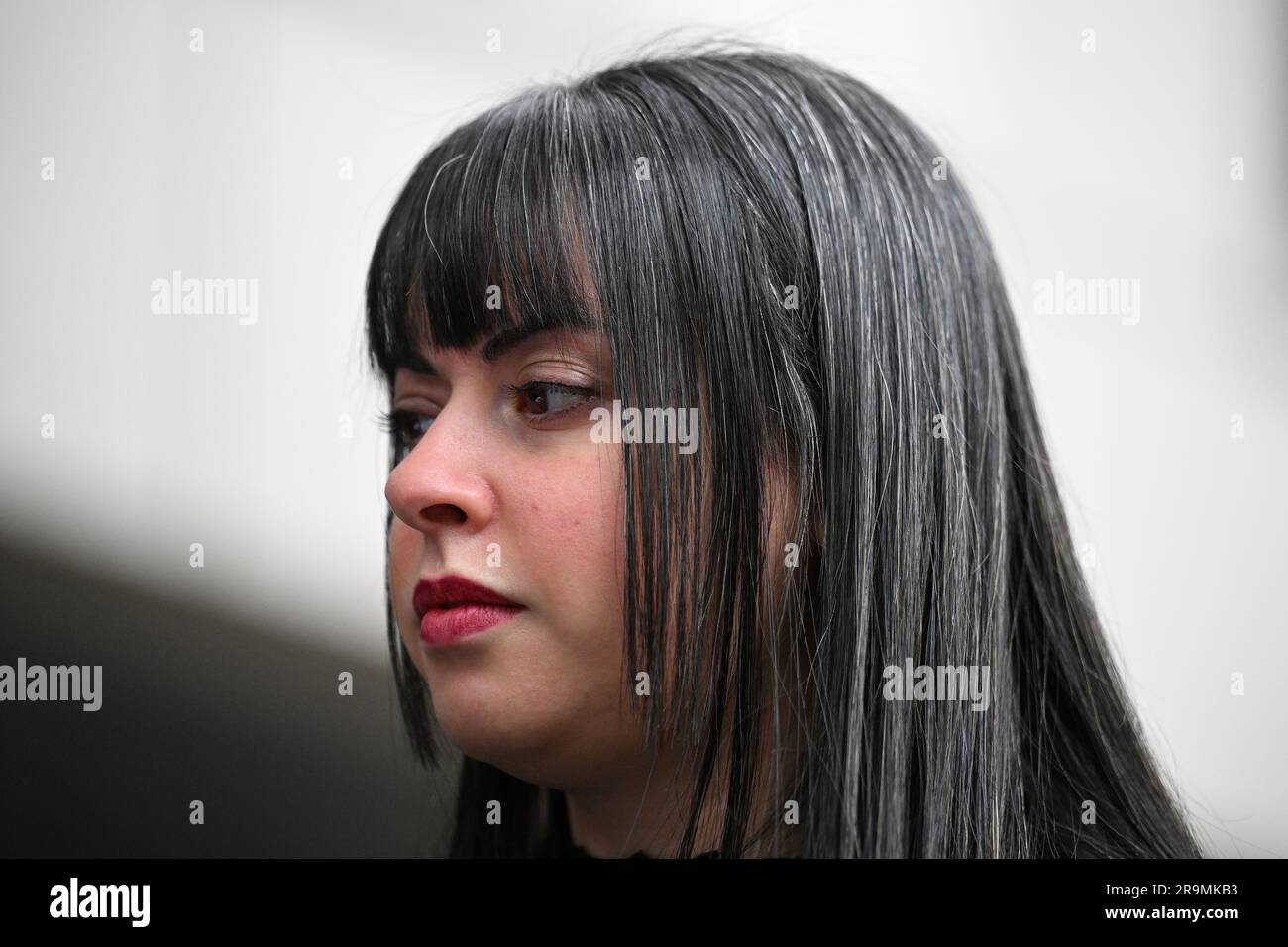 Melbourne, Australie. 28th juin 2023. Dassi Erlich regarde pendant une ...