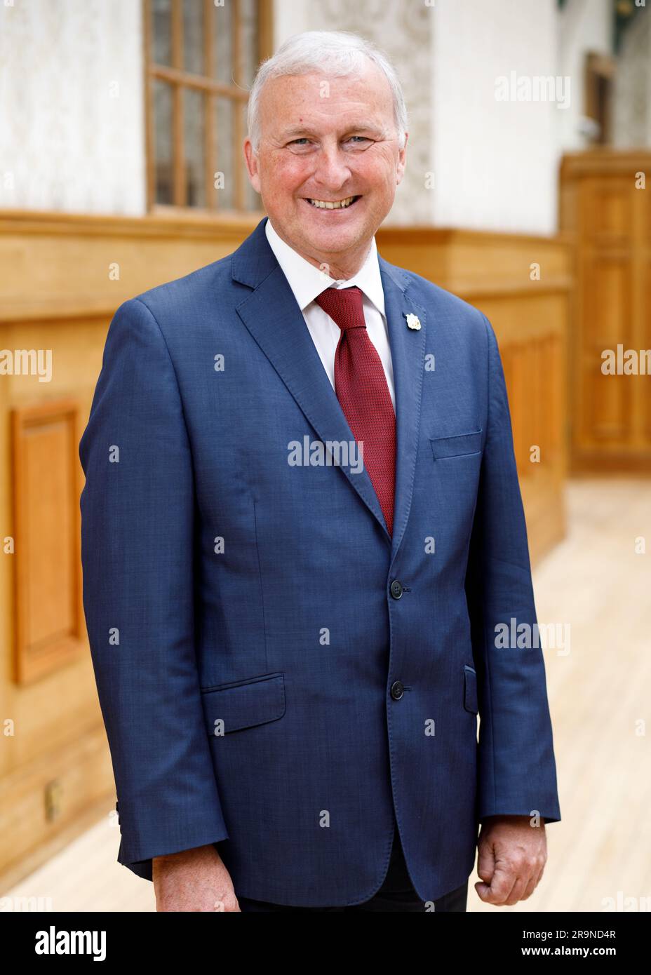 Le chef du cllr ian ward Banque de photographies et d’images à haute ...