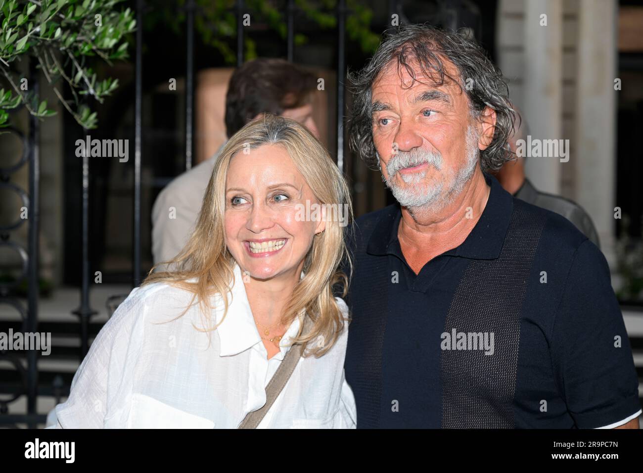 Paris, France. 27th juin 2023. Paris, France. 27 juin 2023, Olivier Marchal et Catherine Quiniou ...