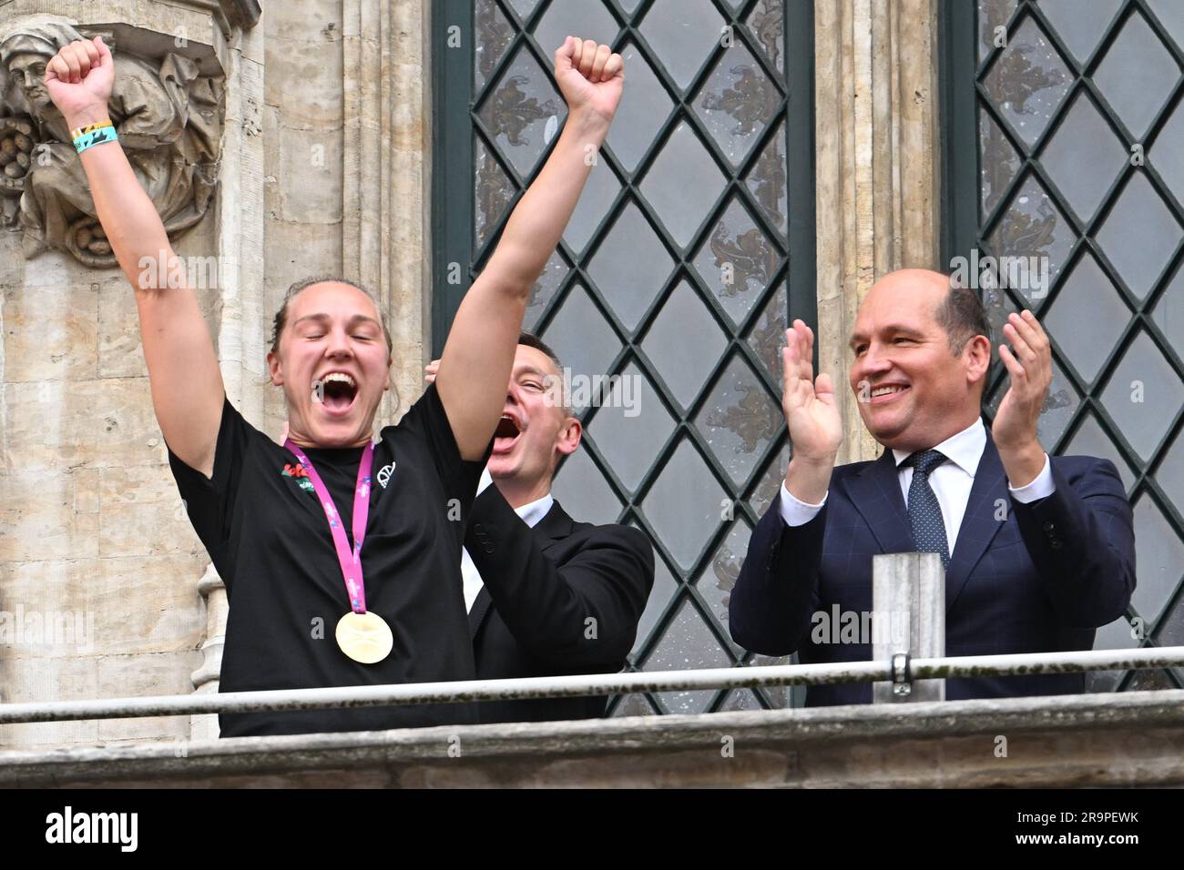 Bruxelles, Belgique. 27th juin 2023. Elise Ramette en Belgique ...