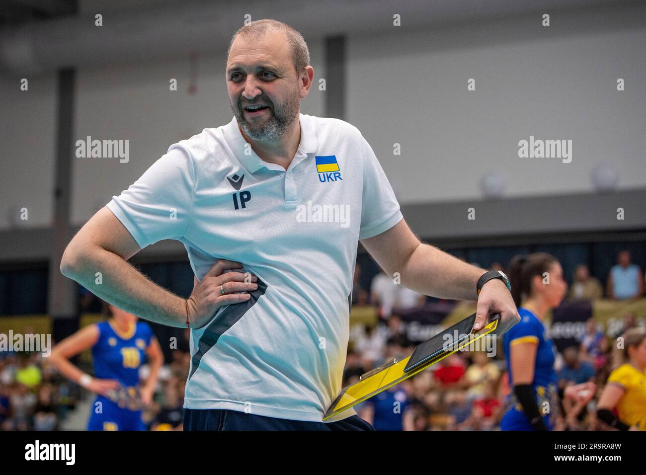 Tabor, République tchèque. 28th juin 2023. L'entraîneur de l'Ukraine Ivan Petkov est vu pendant ...