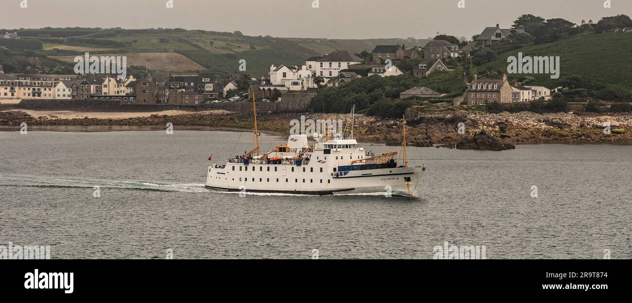 St Marys, Scilly Isles, Royaume-Uni. 10 juin 2023. Ferry pour passagers ...