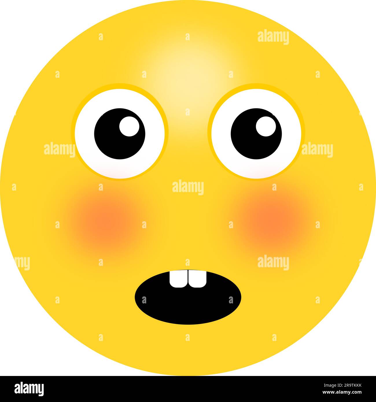 Emoji étonné Banque de photographies et d’images à haute résolution - Alamy