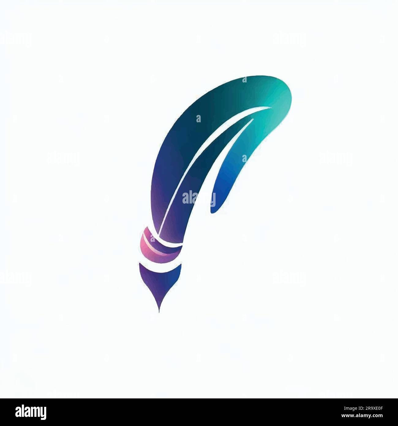 Logo de crayon Banque d'images vectorielles - Alamy