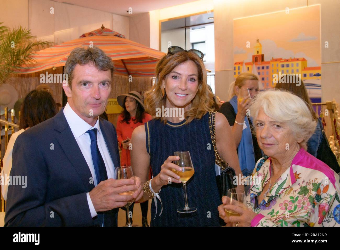 Paris, France. 28th juin 2023. Denis Westhoff - L - (fils de Françoise ...