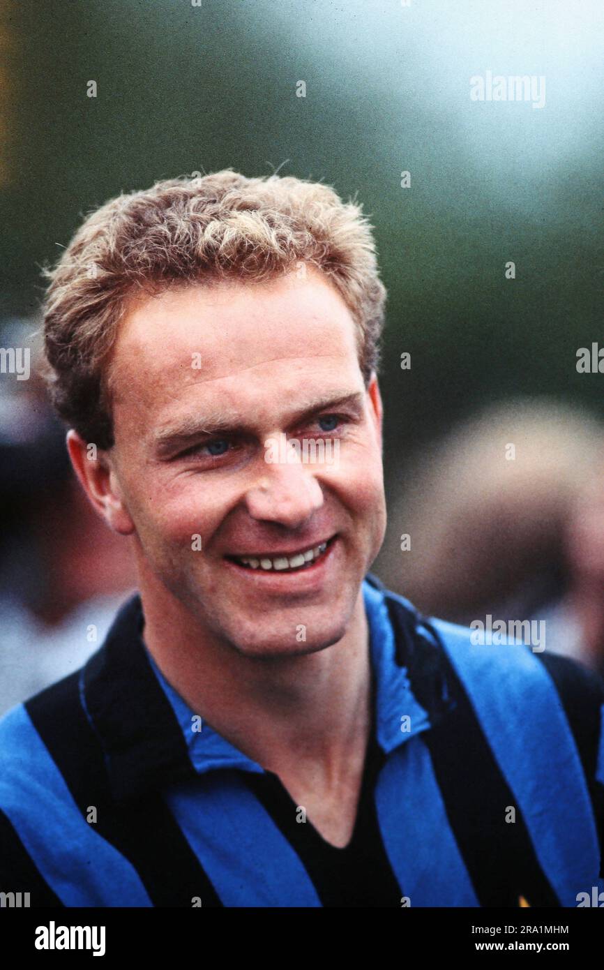 Karl-Heinz Rummenigge, ehemaliger Stürmer beim FC Bayern München, im ...