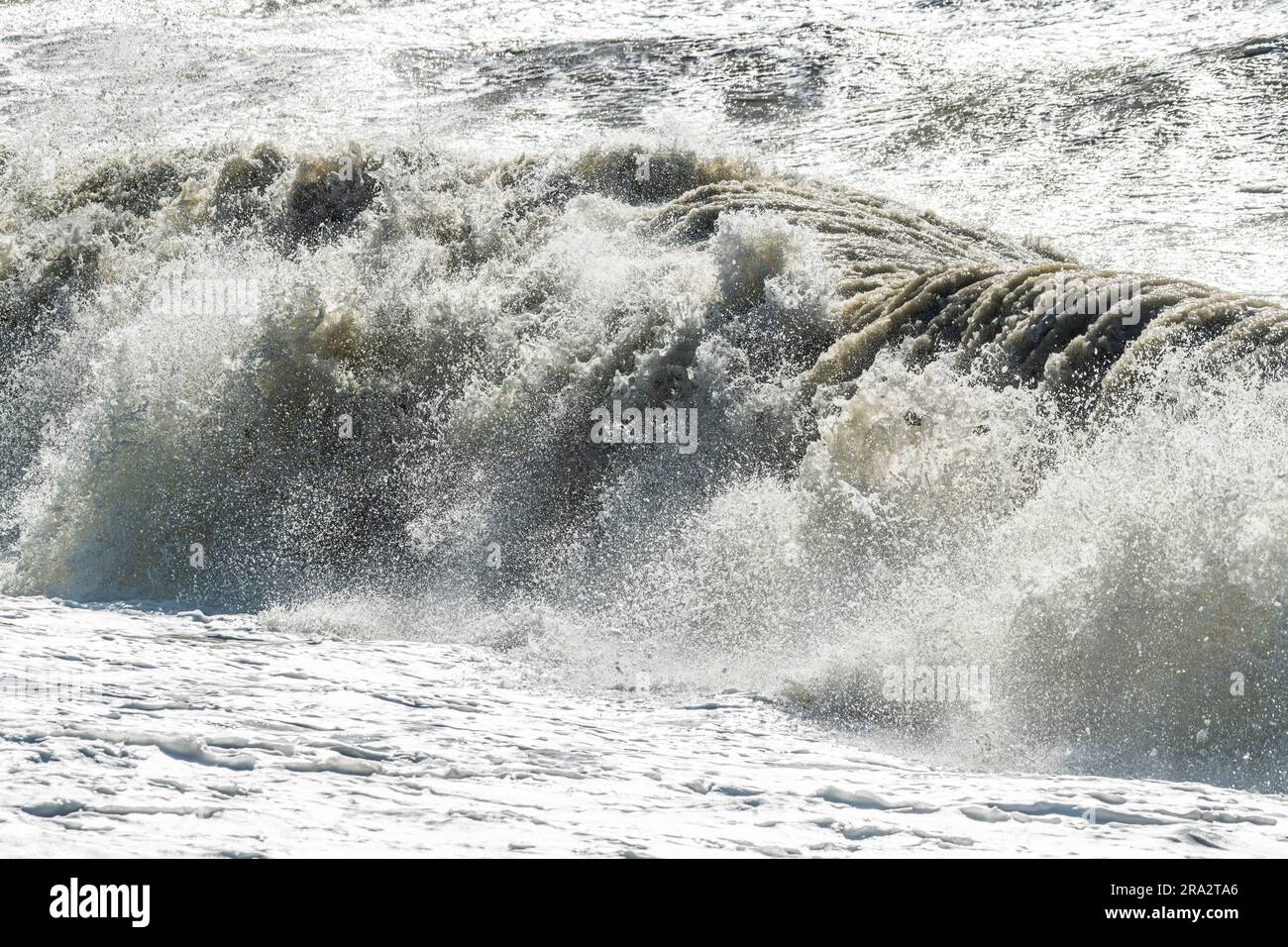 France, somme, Baie de somme, Ault, Storm Noa à Ault, vents à 120 km/h ...