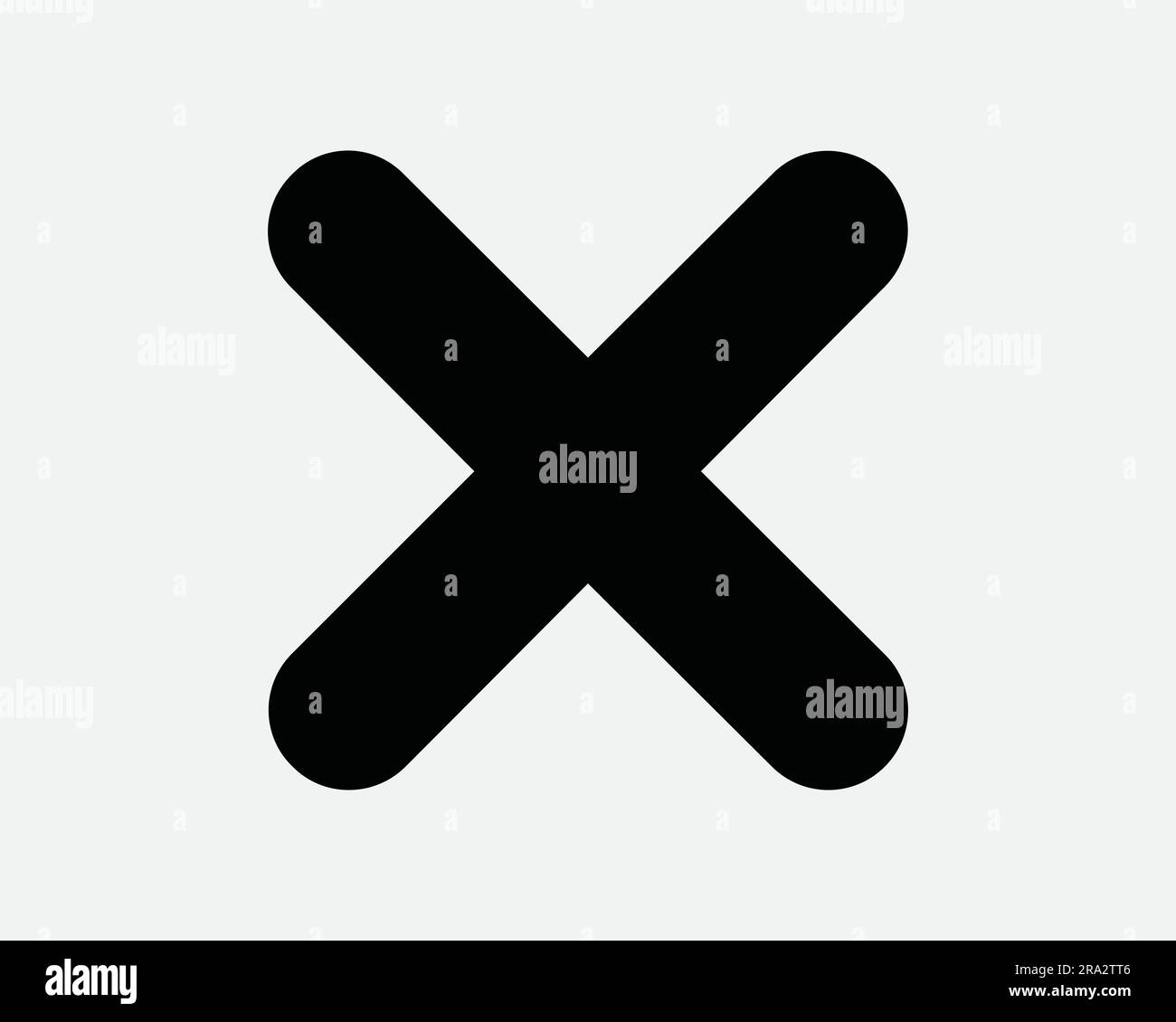 Clé de symbole de multiplication Banque d'images vectorielles - Alamy