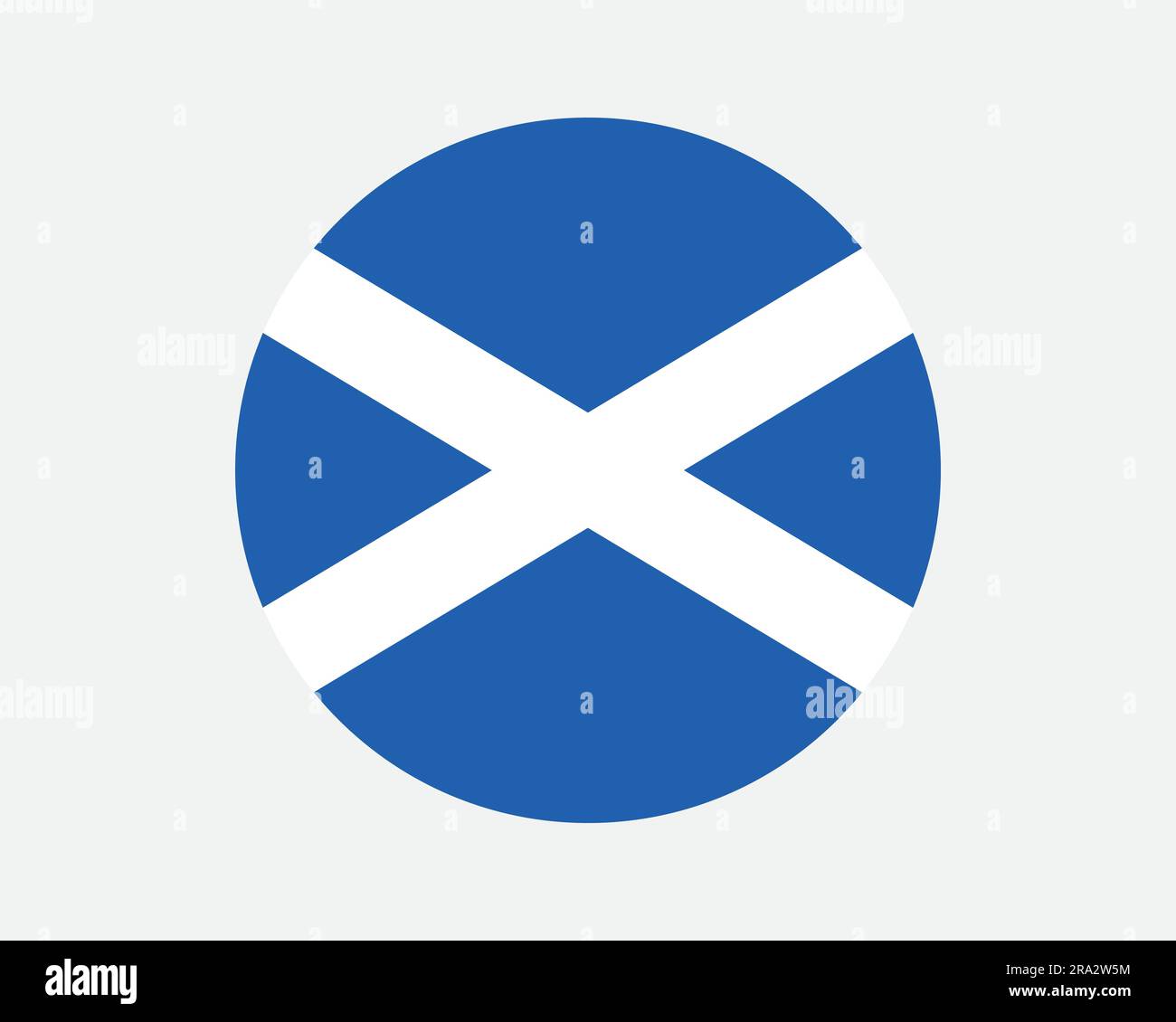 Drapeau rond écossais. Scottish Scott Circle National Nation Banner ...