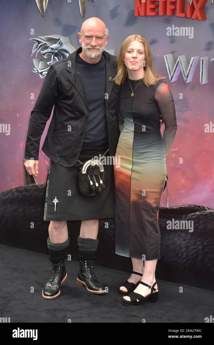 28 juin 2023. Graham McTavish et rend hommage à McTavish lors de la première de Netflix « The ...