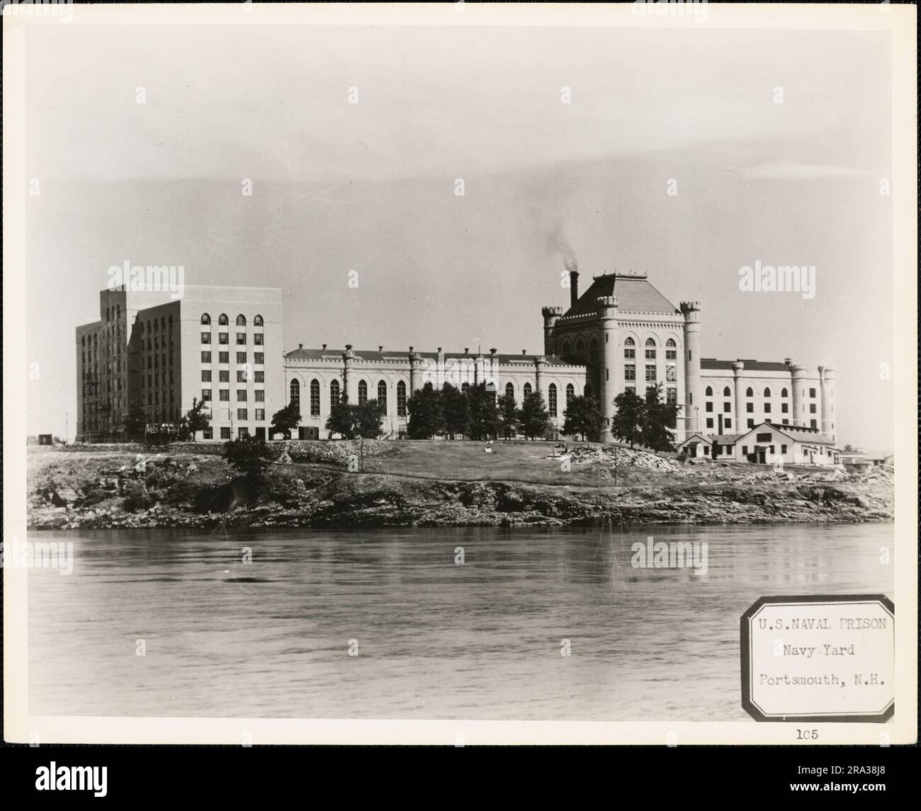 ÉTATS-UNIS Prison navale, Navy Yard, Portsmouth, New Hampshire ...