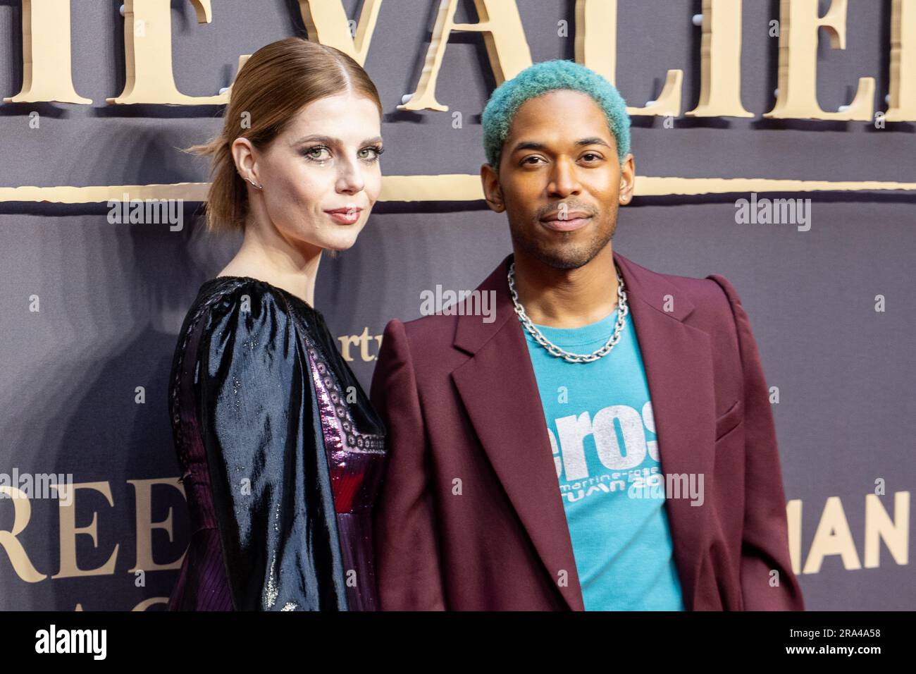Les invités assistent au Gala screening britannique de 'Chevalier' aux ...