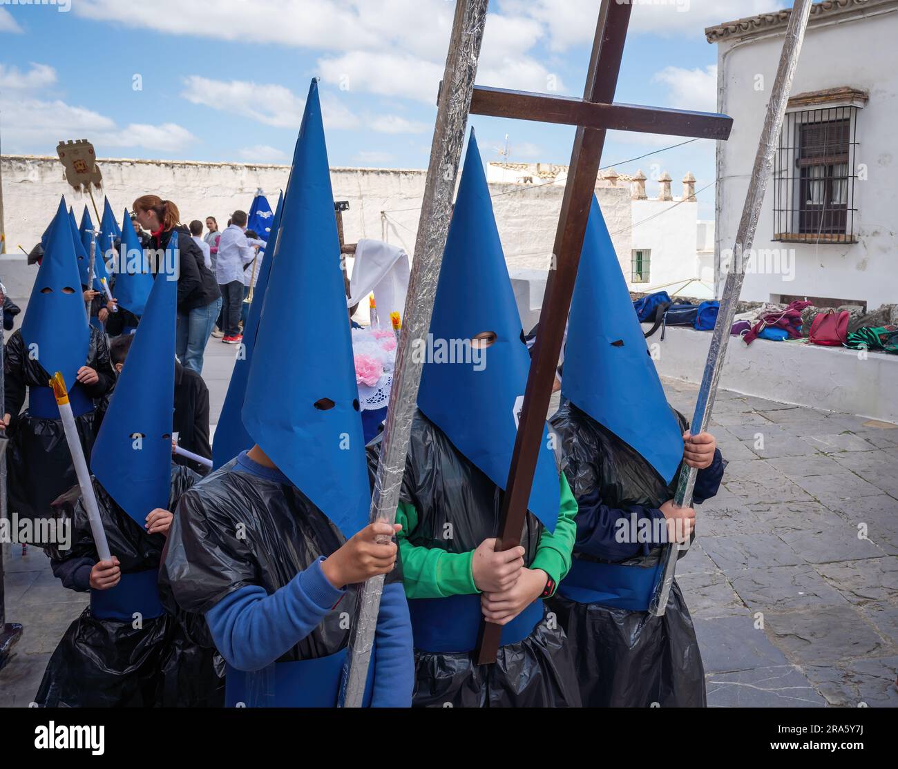 Semana santa procession children Banque de photographies et d’images à ...