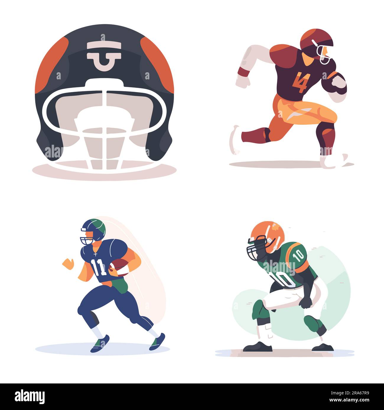 Papier rugby Banque d'images vectorielles - Alamy