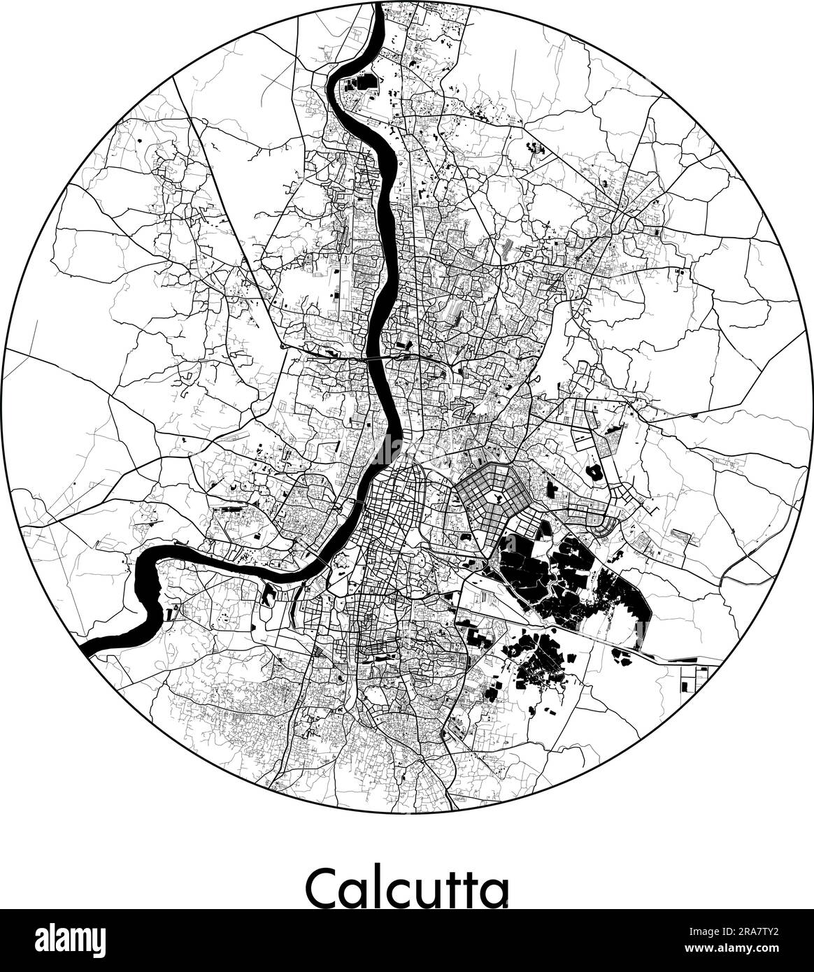 Carte calcutta Banque de photographies et d’images à haute résolution ...