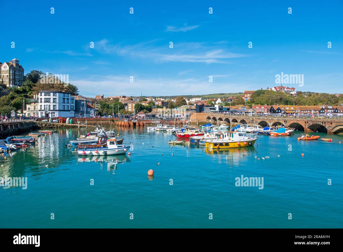 Viaduc du port de folkestone Banque de photographies et d’images à ...