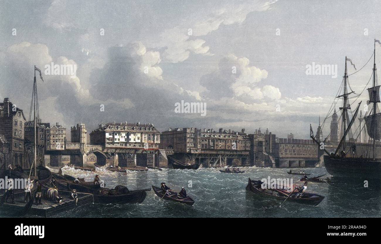 The old london bridge Banque de photographies et d’images à haute ...