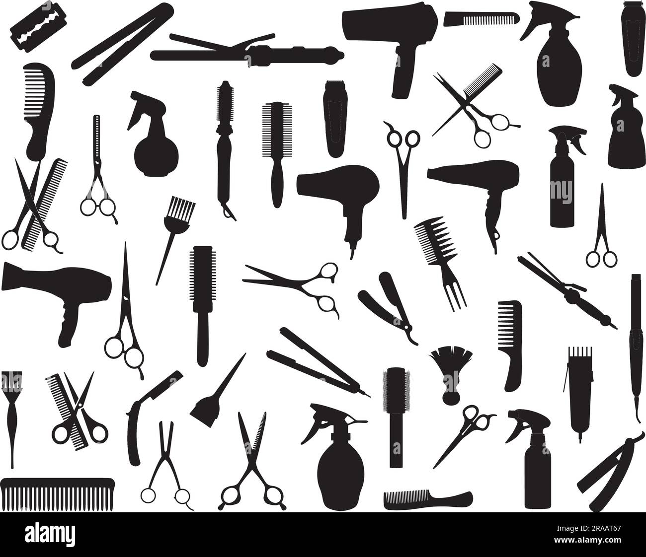 Barber salon Banque d'images vectorielles - Alamy