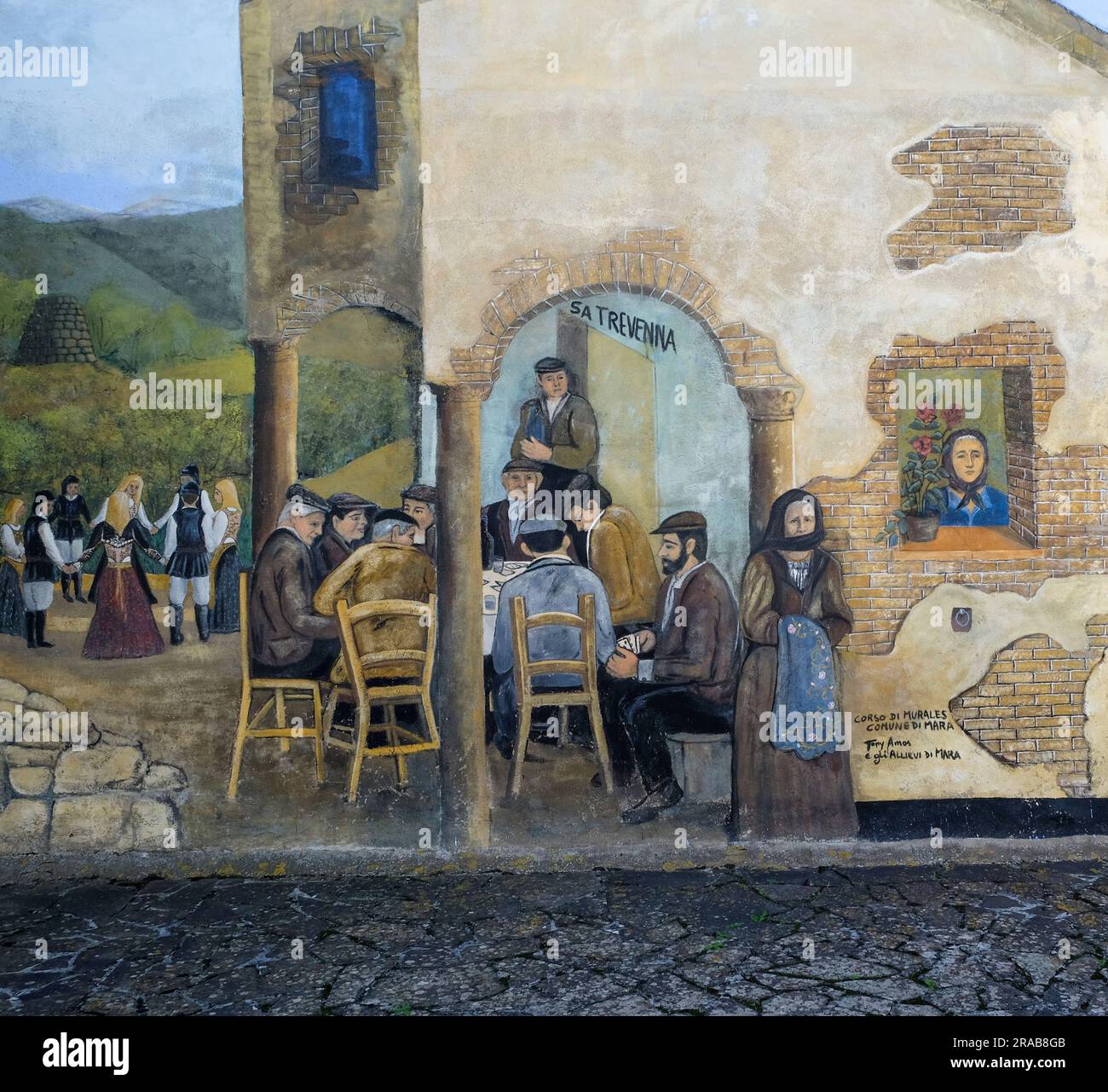 Peintures murales sardes Banque de photographies et d’images à haute ...