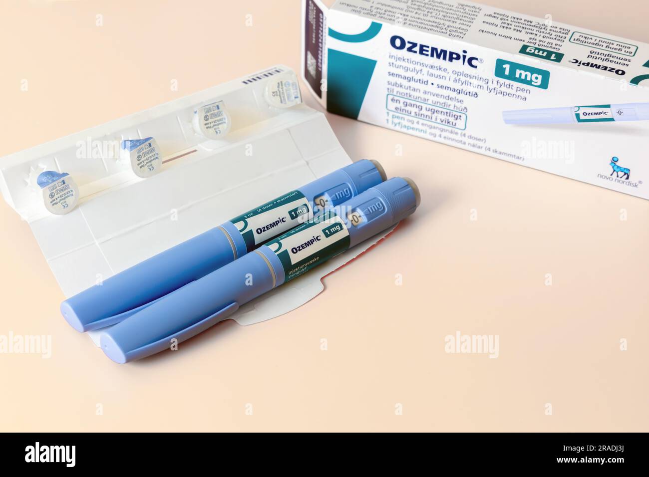 Stylo injecteur d'insuline Ozempic ou stylo cartouche d'insuline pour ...